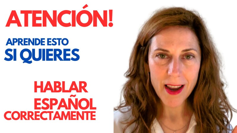 😎Aprende Esto Si Quieres Hablar Español Correctamente! Learn This To ...